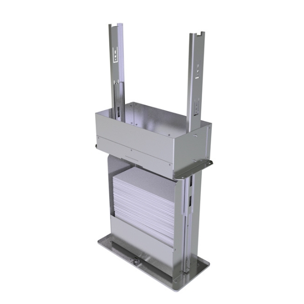 Behind the Mirror Paper Towel Dispenser for bespoke cabinets