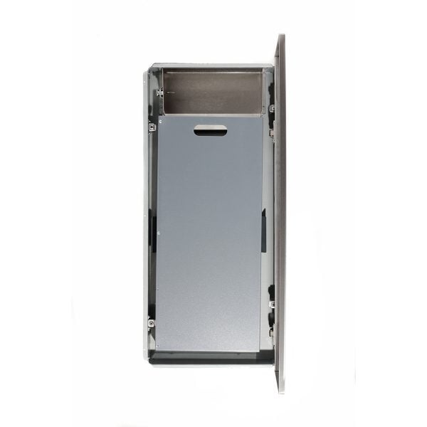 Stainless Steel Waste Bin | Recessed Range, 18 Litre